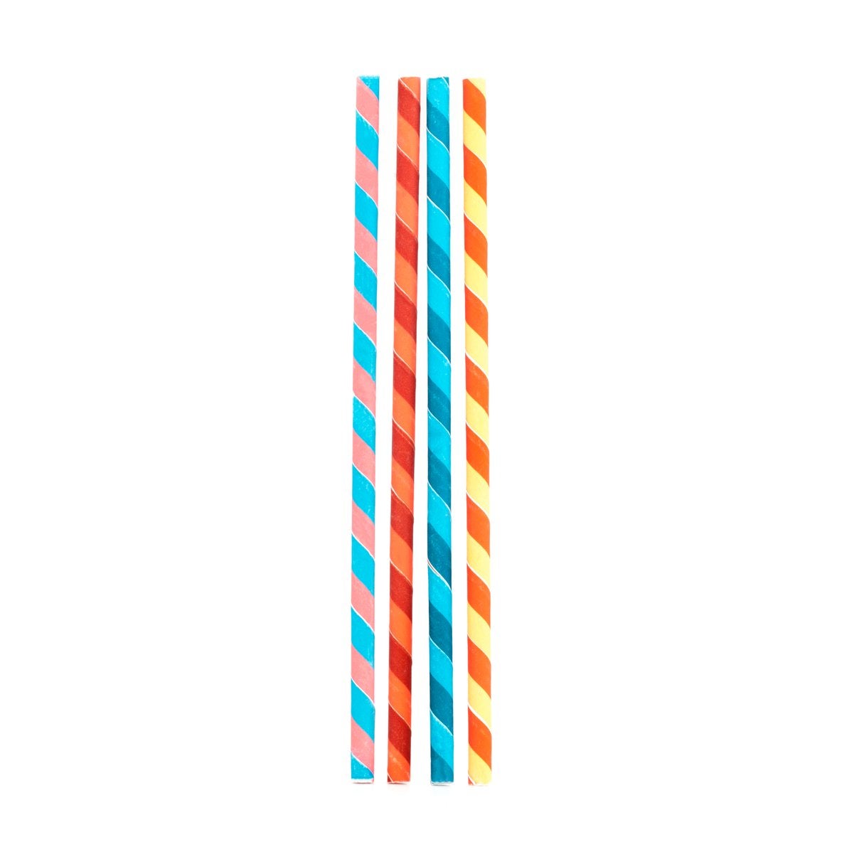 Party Stripes Paper Straws | rock.paper.scissor